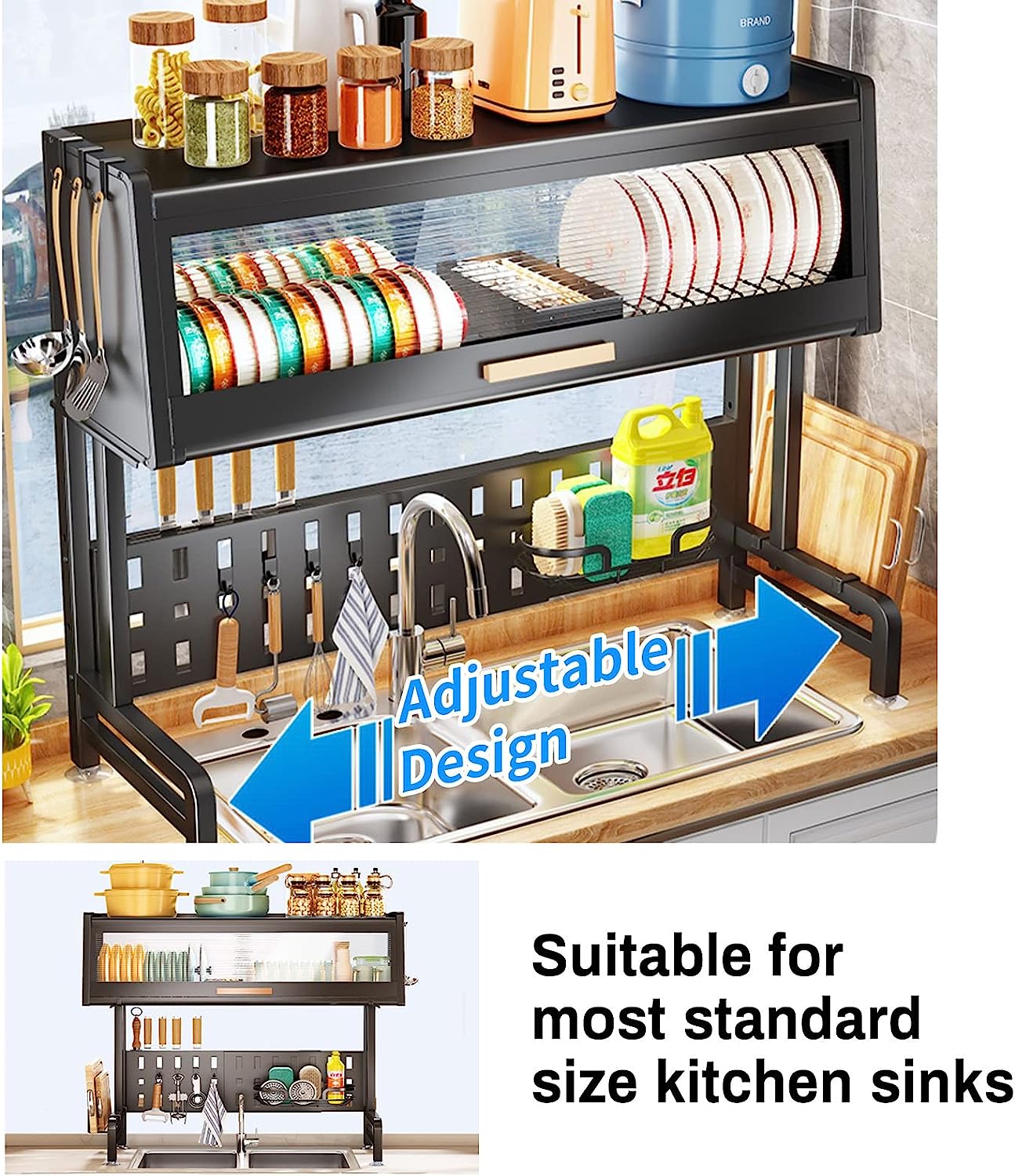 OVER THE SINK DISH RACK PLUS – ATIDINGS